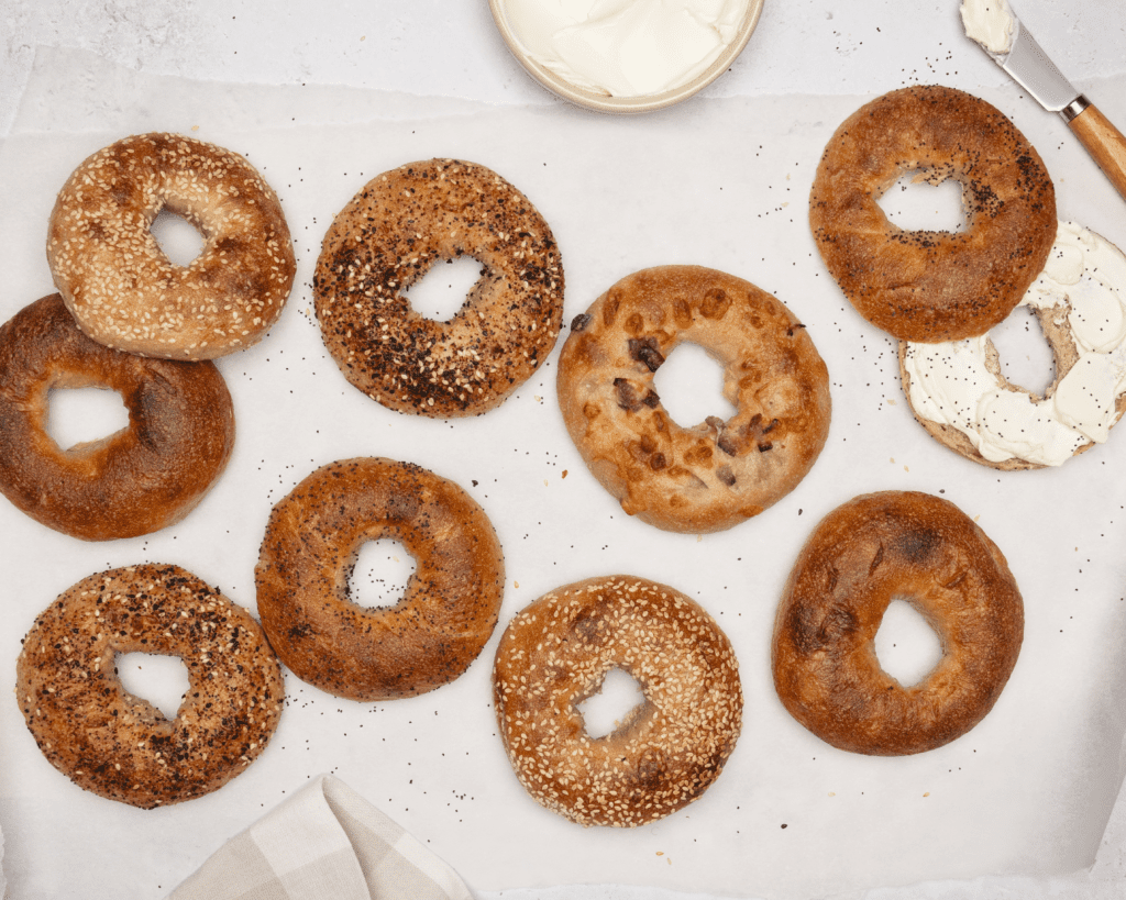 'Loaf Cuff' Sourdough Bagels - set of 4 - Good In Bread